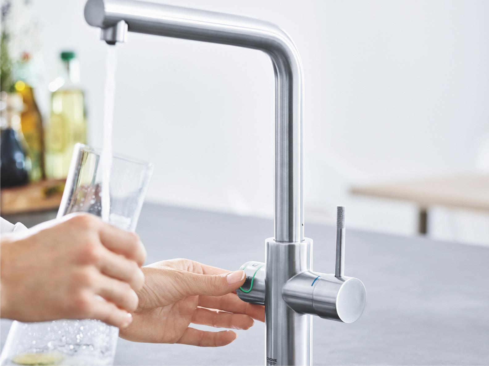 GROHE Blue Home - Une eau filtre, plate ou gazeuse